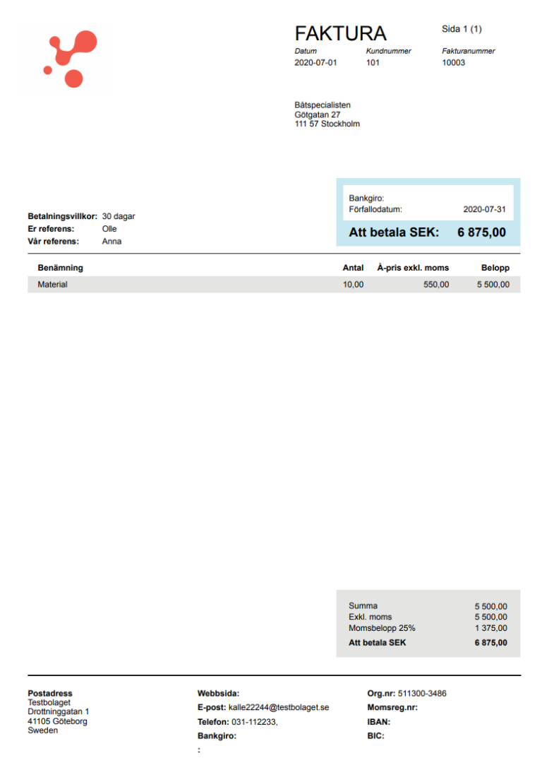 Faktureringsprogram | Enkel fakturering online - 45 dagar gratis